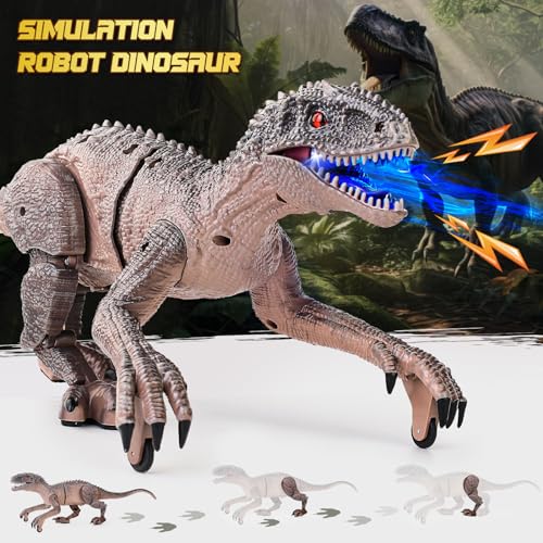 Snapklik.com : Remote Control Dinosaur Toys For Kids, Realistic ...
