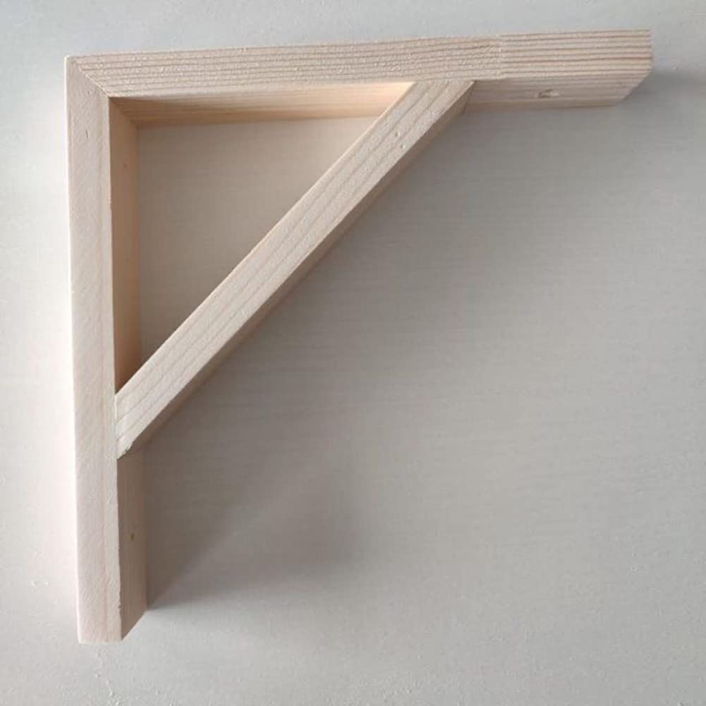 Corner Wood Shelf Brackets Our Floating Corner Shelves: All The