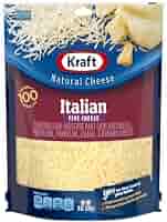 Kraft Shredded Italian Cheese Blend
