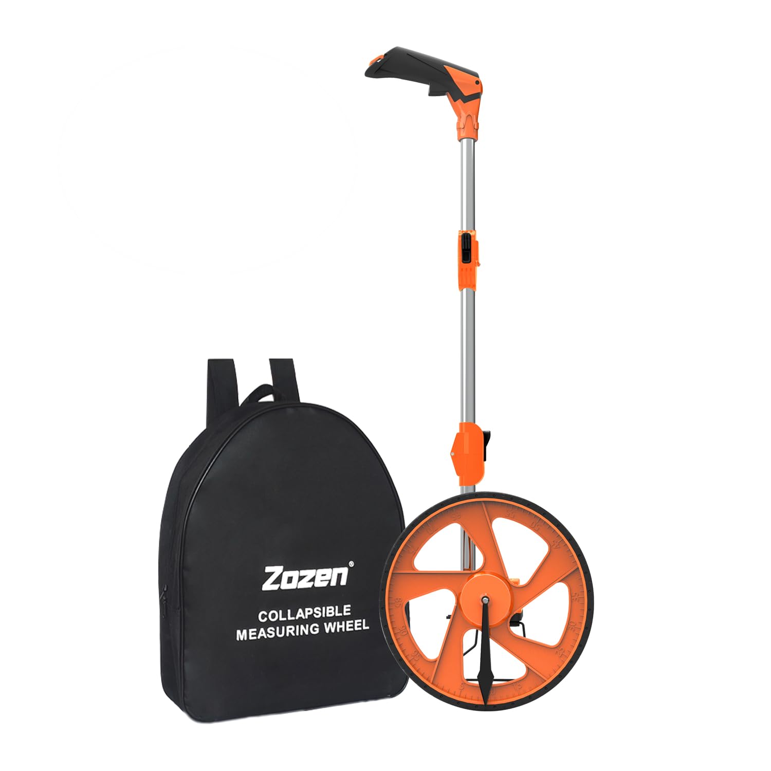 Snapklik.com : Zozen Distance Measuring Wheel, Measure Wheel In Feet ...
