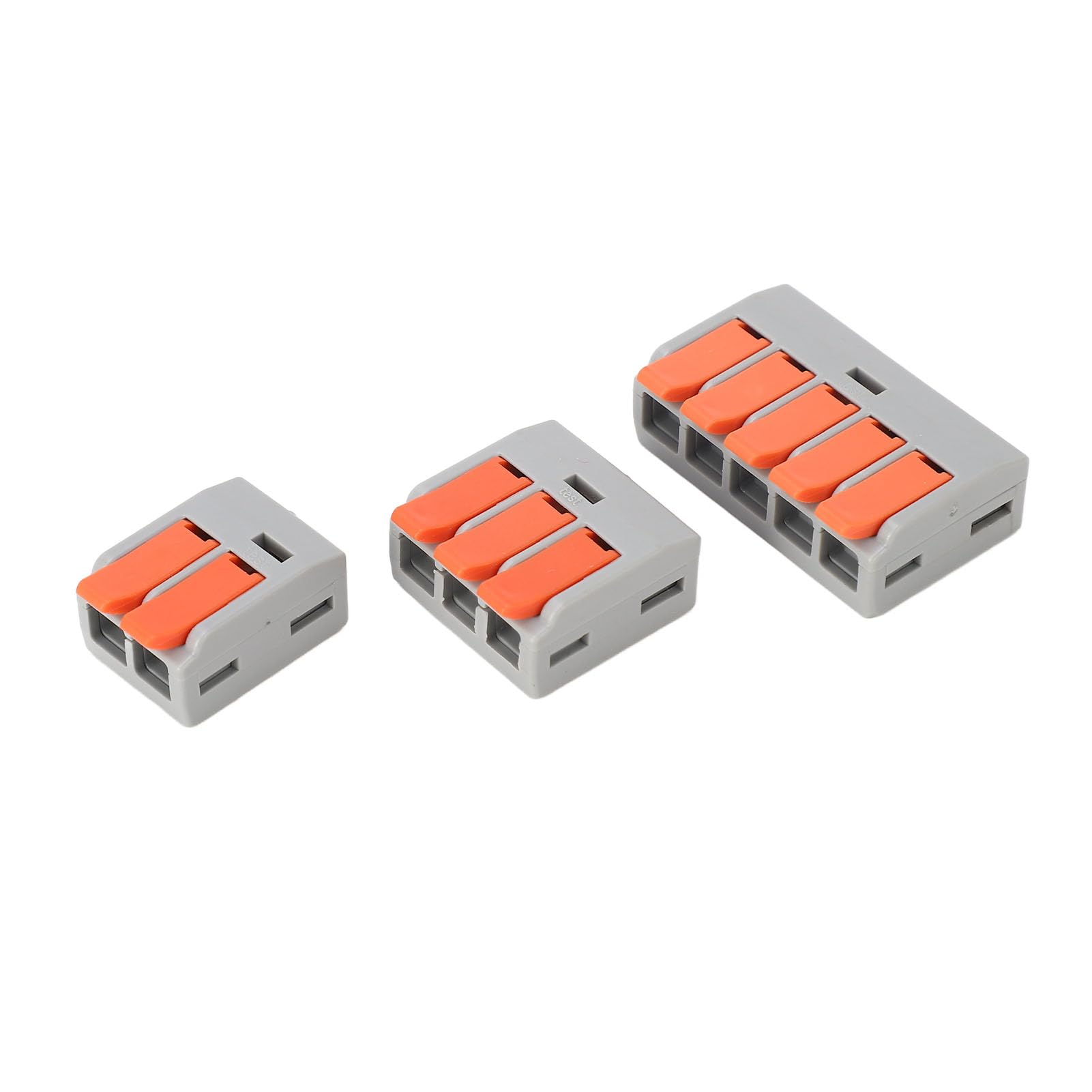 60PCS Compact Connectors Lever Connectors Nuts 450V 40A Electrical ...