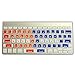 Amazon.com: Learn to Type Keyboard Stickers Touch Typing for Kids and ...