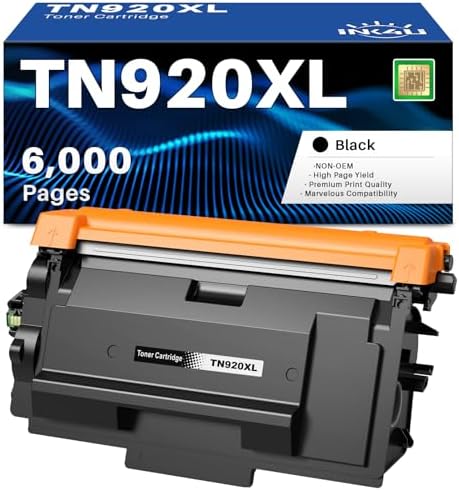 Amazon.com: TN920XL Black Toner Cartridge High Yield Replacement for ...