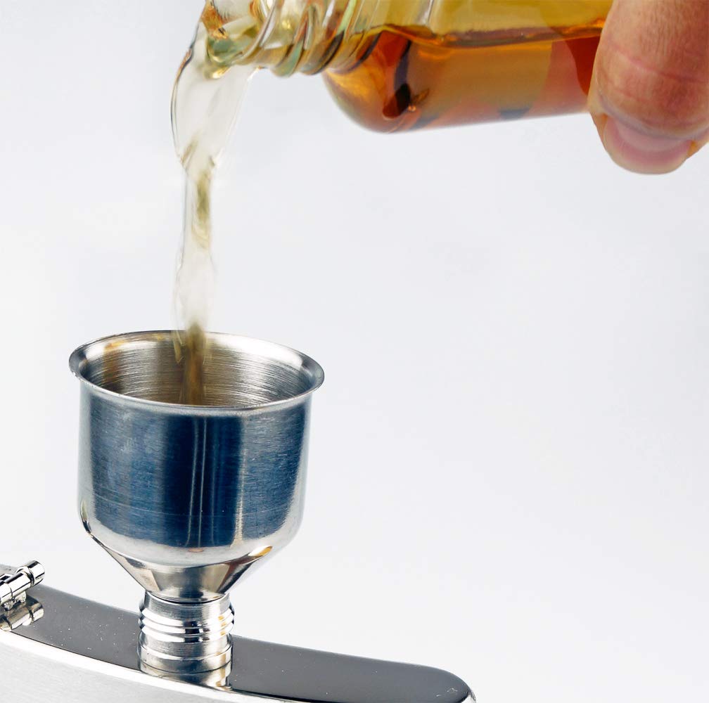 Snapklik.com : Stainless Steel Funnel For Flasks, Small Metal Funnel ...