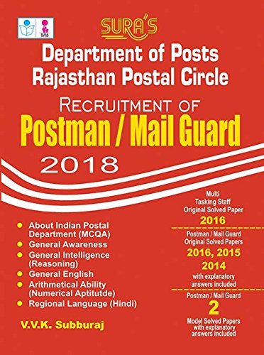 Buy Department Of Posts Rajasthan Postal Circle Recruitment Of Postman ...