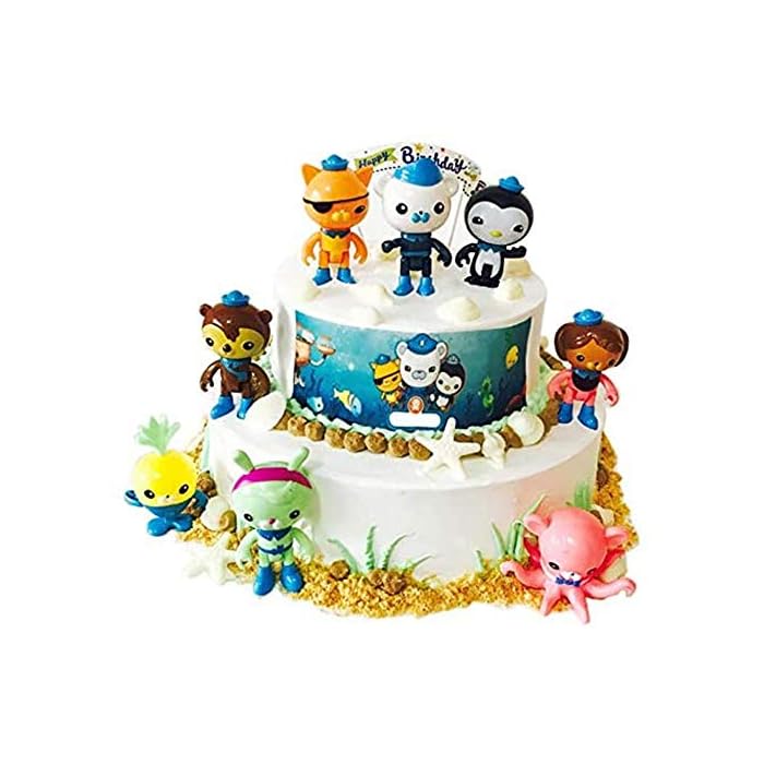 Buy Octonauts Cake Topper Decorations Children Mini Toys Peso Kwazii ...