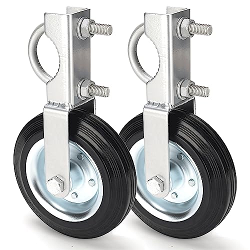 Snapklik.com : Gate Helper Wheel Gate Caster Kit For Supporting Swing ...