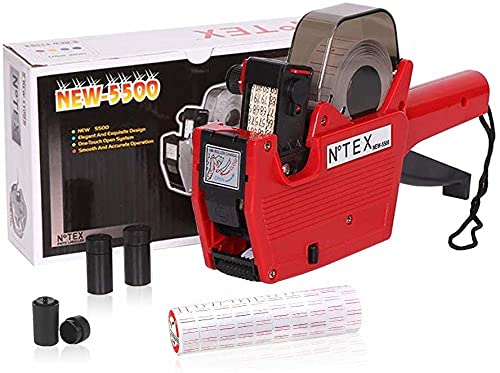 New MX-5500 Price Tag Gun for Tags -Price Stickers-Expiration Date ...