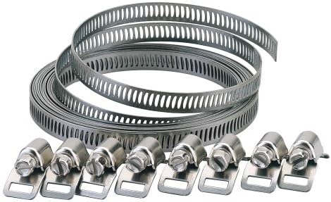 Draper Wide Hose Clamp Set | 8 to 12mm Banding width Hose Clips| 3m ...