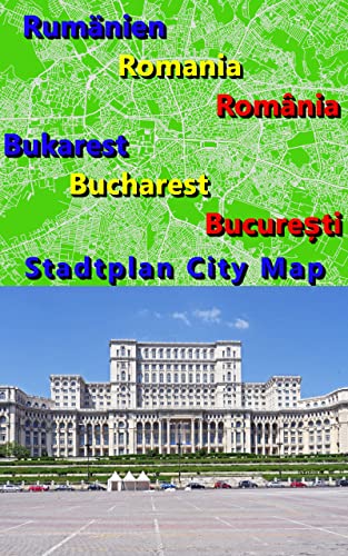 Stadtplan Bukarest 1:10.000 Rumänien: City Map Bucharest Romania ...