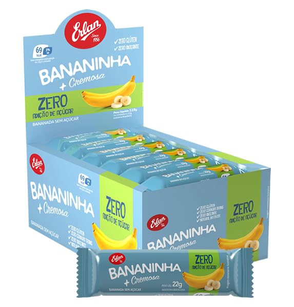 Amazon.com : Erlan Creamy Banana Candy No Added Sugar 22g Bundle by ...