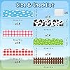 Amazon.com: BXawi 84Pcs Farm Bulletin Board Border Colorful Farm ...