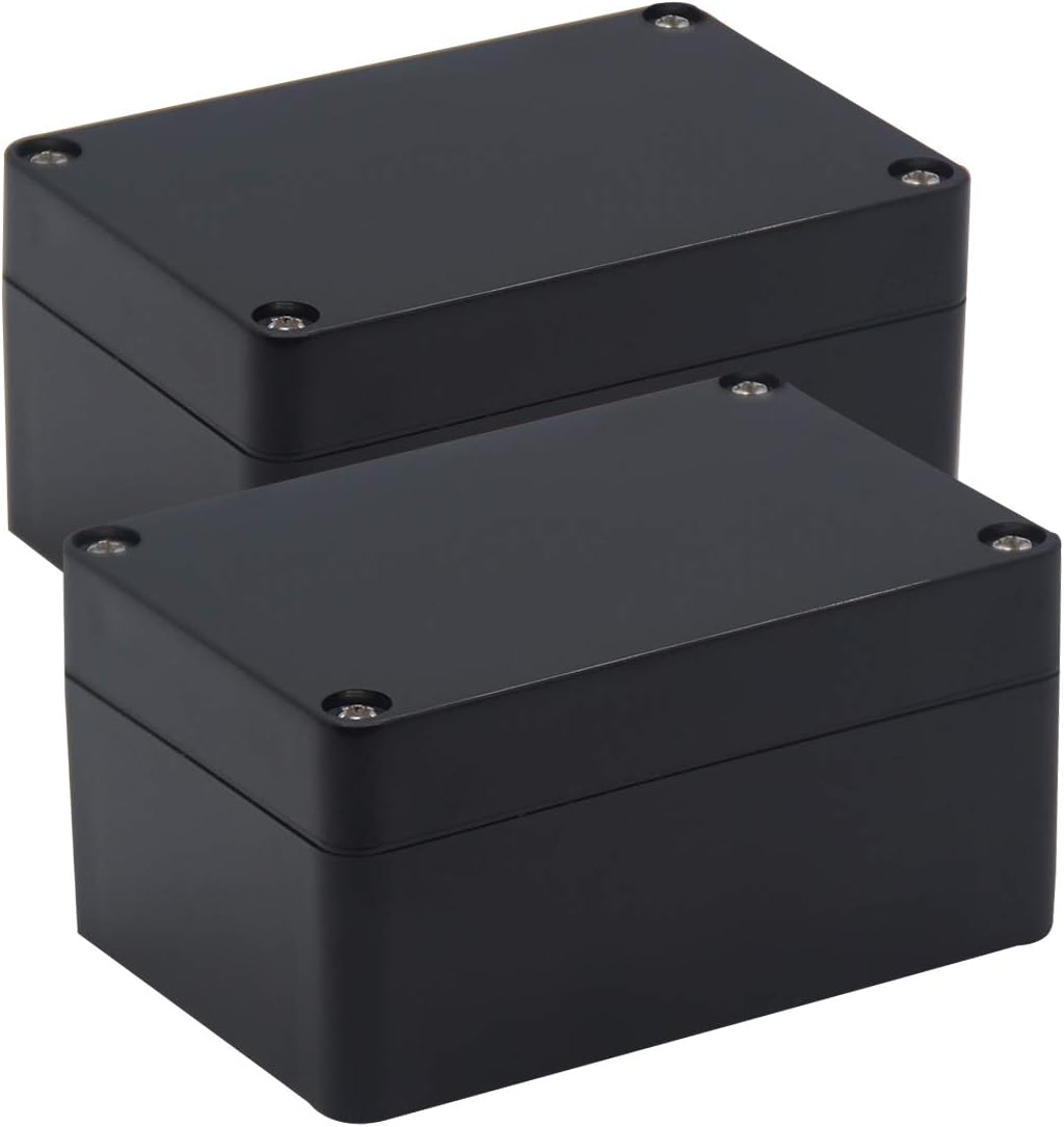 Hammond 1591ESBK ABS Project Box Black - Electrical Boxes - Amazon.com