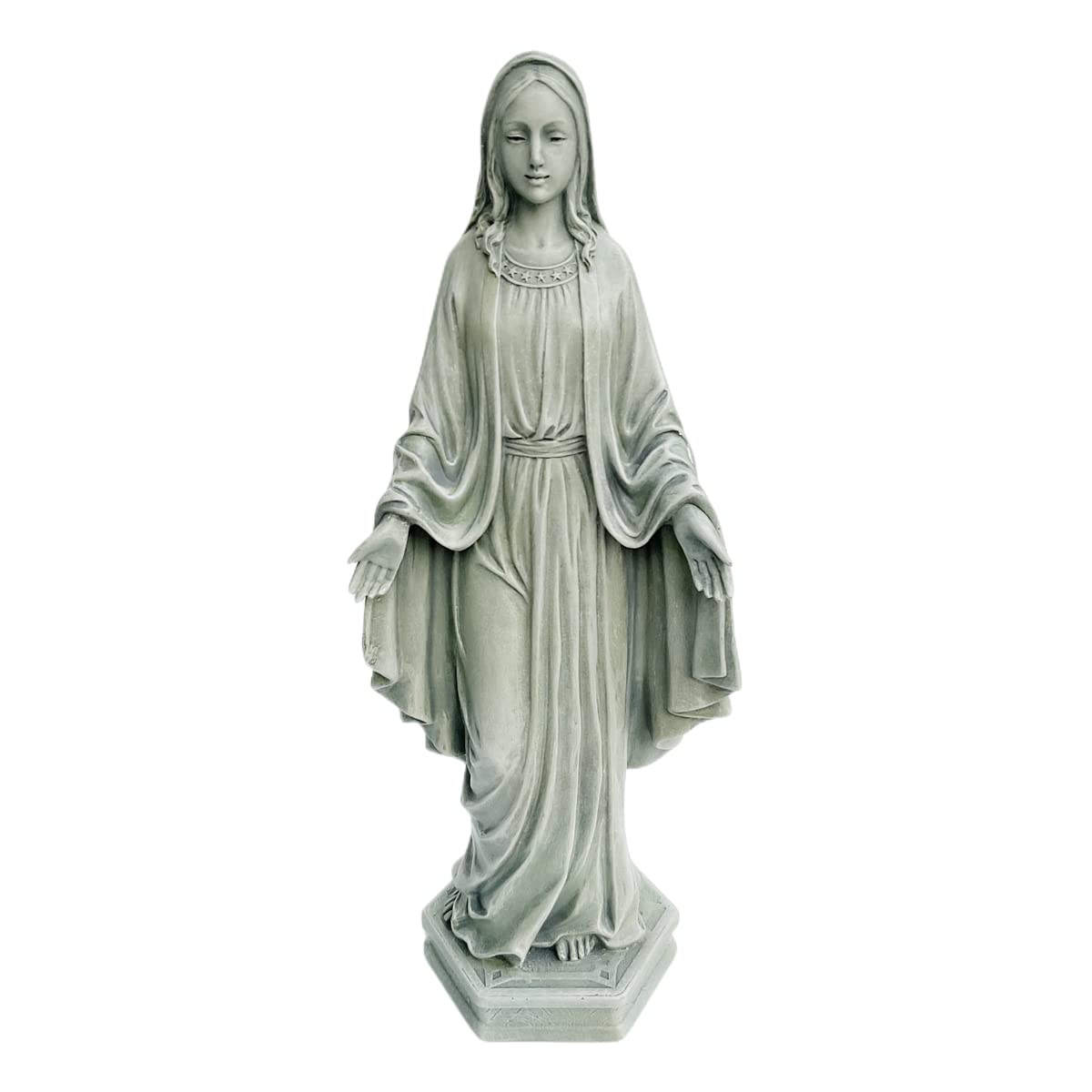 Virgin Mary Madonna Religious Catholic Garden Decor Statues,12.5 inch ...