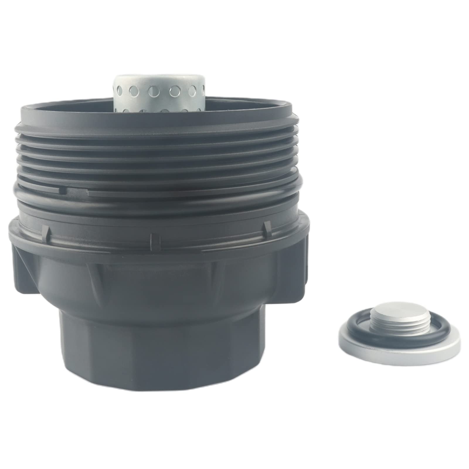 Oil Filter Housing Cap Assembly with Oil Plug, Replace 15620-36020 ...