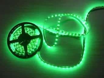 Bande LED verte flexible lumineuse de 5M - Ruban de 5 Mètres avec 300 ...