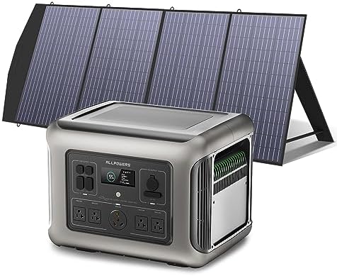 Amazon.com : ALLPOWERS R2500 Portable Power Station with SP037 Solar ...