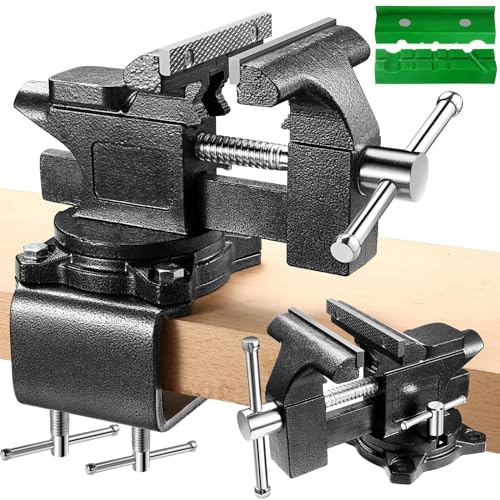 Bench Vise, 6 Table Vise for Workbench, Multi-Purpose Heavy Duty Bench Vice