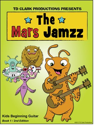 Mars Jamzz Kids Beginning Guitar Book 1 : Mars Jamzz 1 Guitar: Brian T ...