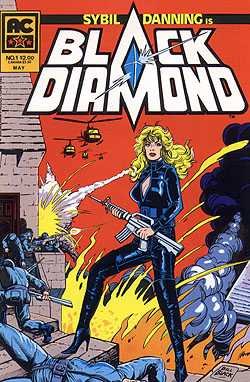Amazon.com: BLACK DIAMOND # 1-4 Sybil Danning comic stories (BLACK DIAMOND (1983 AC)): Bill ...
