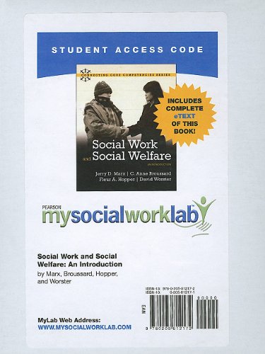 Buy MyLab Social Work with Pearson eText - Standalone Access Card - for ...