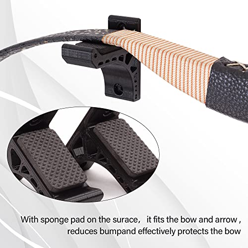Snapklik.com : SOPOGER Archery Bow Wall Mount Storage Bow Rack Wall ...