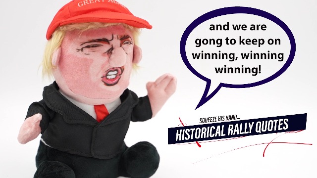 Watch Talking Trump Doll on Amazon Live