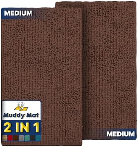 Amazon.com: Muddy Mat® 2-Piece Brown Medium 30"X19" AS-SEEN-ON-TV ...