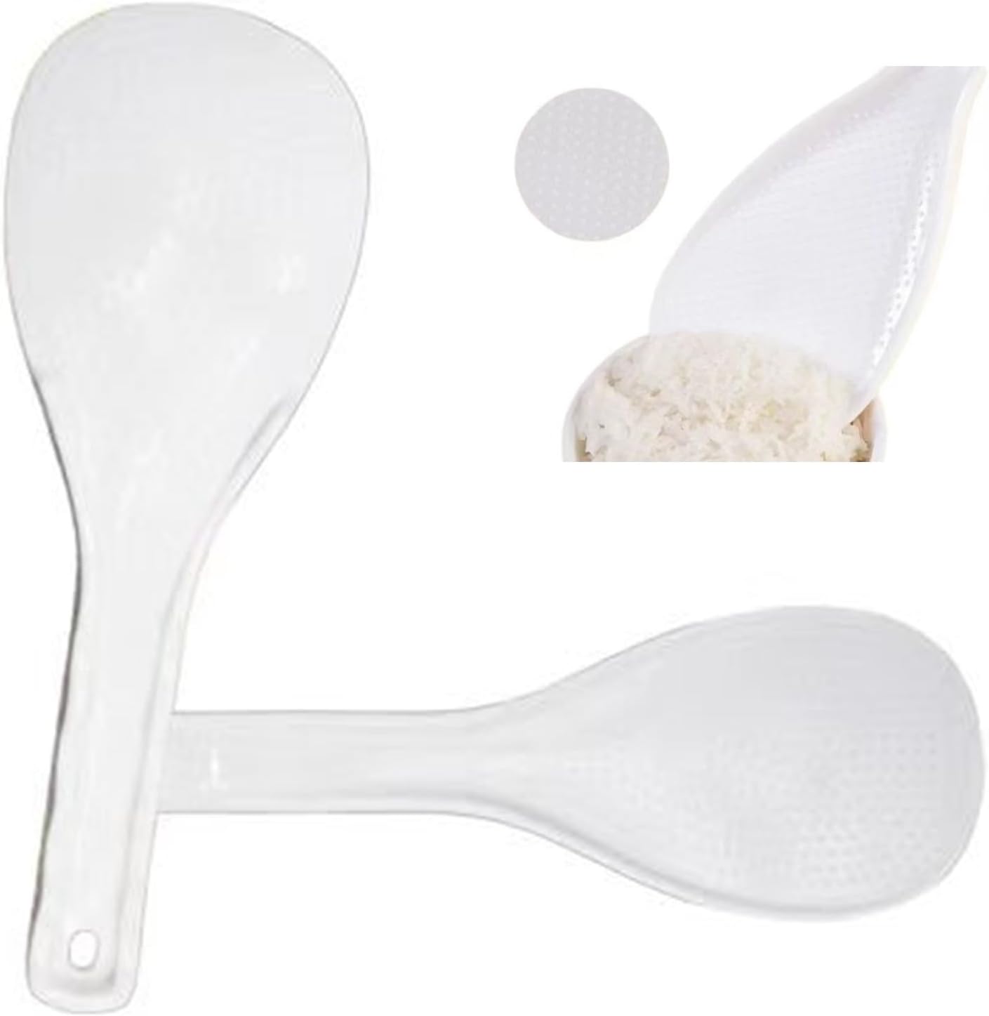 Amazon.com | Extra Large Non Stick Plastic Rice Paddle Spatula, 11-3/4 ...