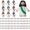 Amazon.com: ARCHCRTC 100 Pcs Mini Jesus Figurines Little Jesus Loves ...