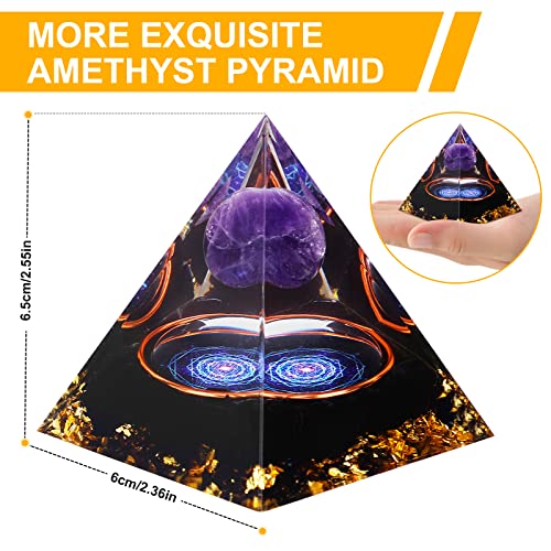 Snapklik.com : MXiiXM Orgone Pyramid For Positive Energy, Amethyst ...