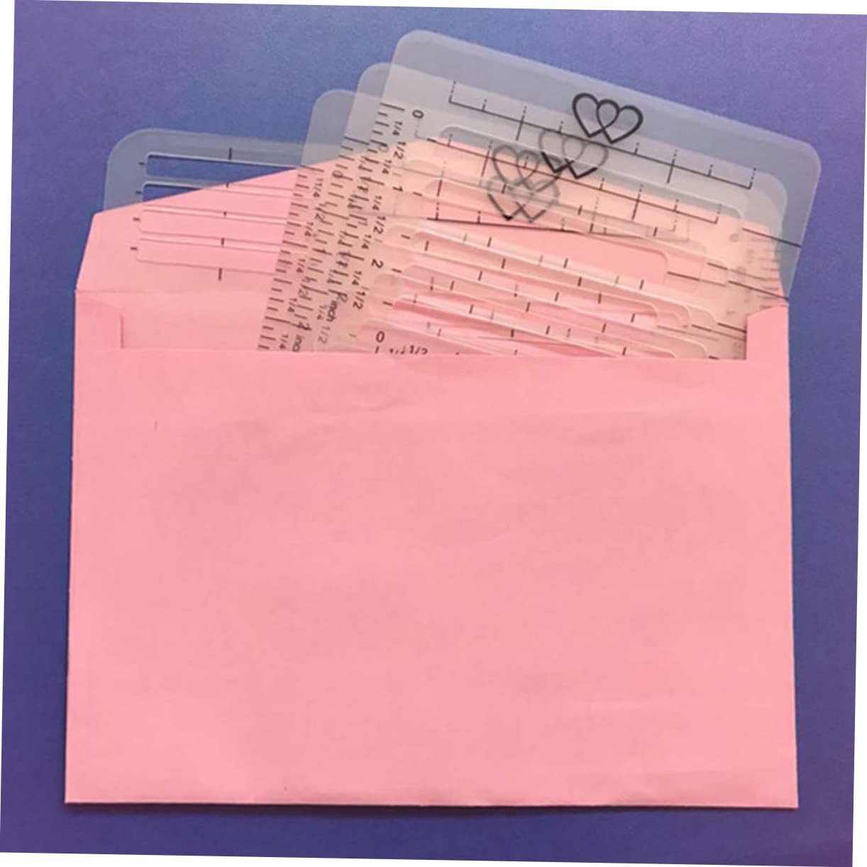 Lurrose 4pcs Envelope Address Template Envelope Addressing Stencil ...