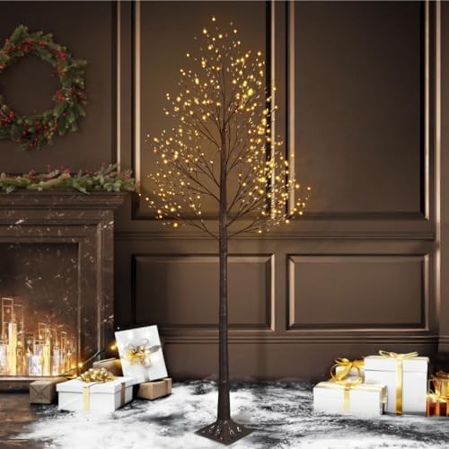 Amazon.com: Lightshare Maple Tree 8 ft. - 264 LED Warm White Lights ...