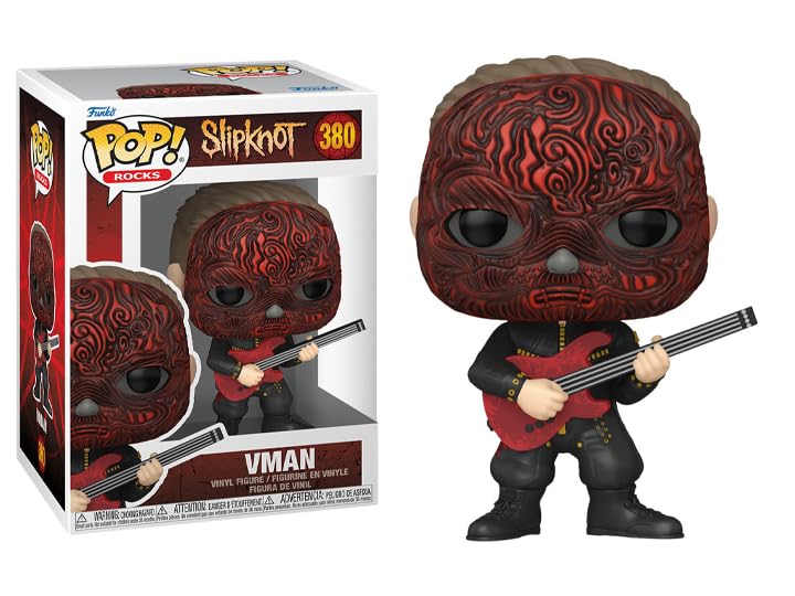 Amazon.com: Funko Slipknot Wave 2 + Pop Protector: Pop! Rocks Vinyl ...