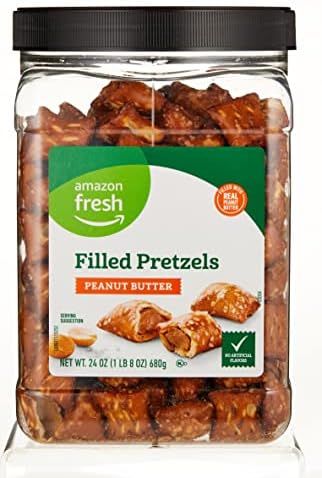 Amazon.com: REESE'S Milk Chocolate Peanut Butter Dipped Pretzels Bag, 8 ...