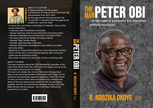 The Man,Peter Obi - Kindle edition by Okoye, Ngozika. Politics & Social ...