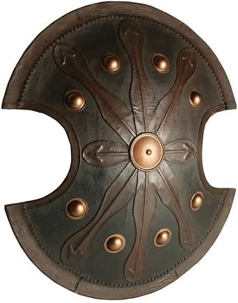 Amazon.com: Medieval Knight Royal Trojan Troy The Great Round Shield ...