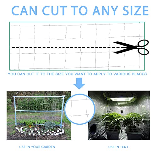 Snapklik.com : Heavy Duty Green Trellis Netting Roll