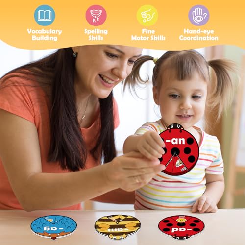 Snapklik.com : CVC Word Cards,CVC Word Games,Speech Therapy Toys For ...