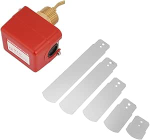 Amazon.co.jp: Practical 6-380V Paddle Control Water Flow Switch, Water ...