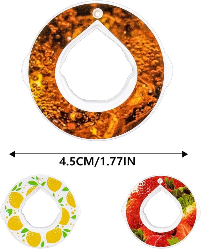 LIVERO 7Pcs Flavour Pods Water Bottle Random Flavour Pods Water Bottle ...