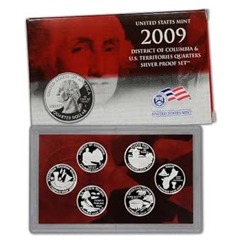 2009 S US Mint Quarters Silver Proof Set OGP at Amazon's Collectible ...