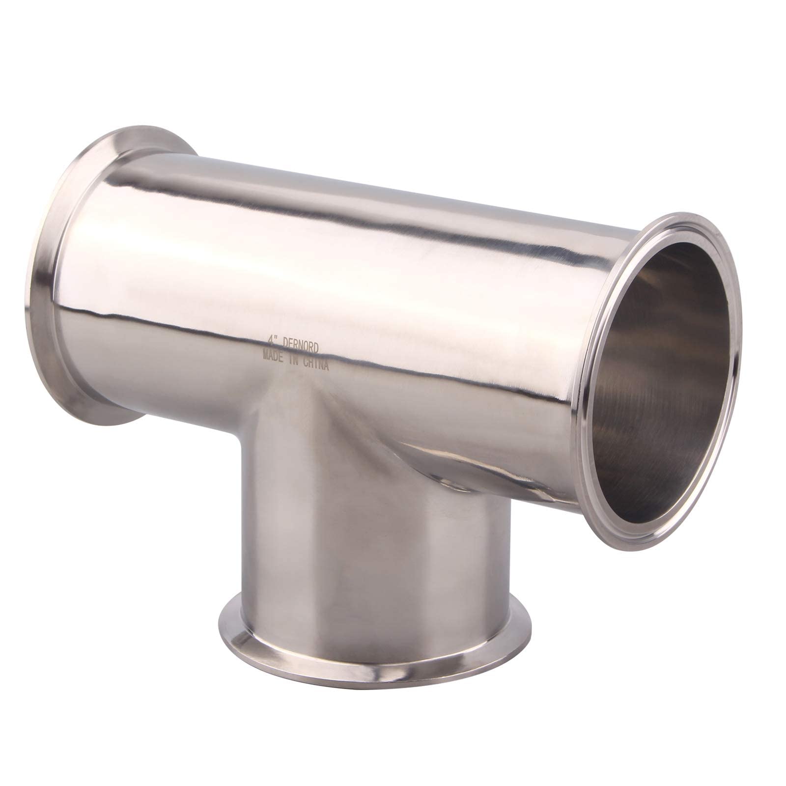 Snapklik.com : DERNORD Clamp Tee 3 Way Stainless Steel 304 Sanitary ...