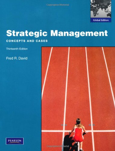 Strategic Management with MyManagementLab: Global Edition: David, Fred ...