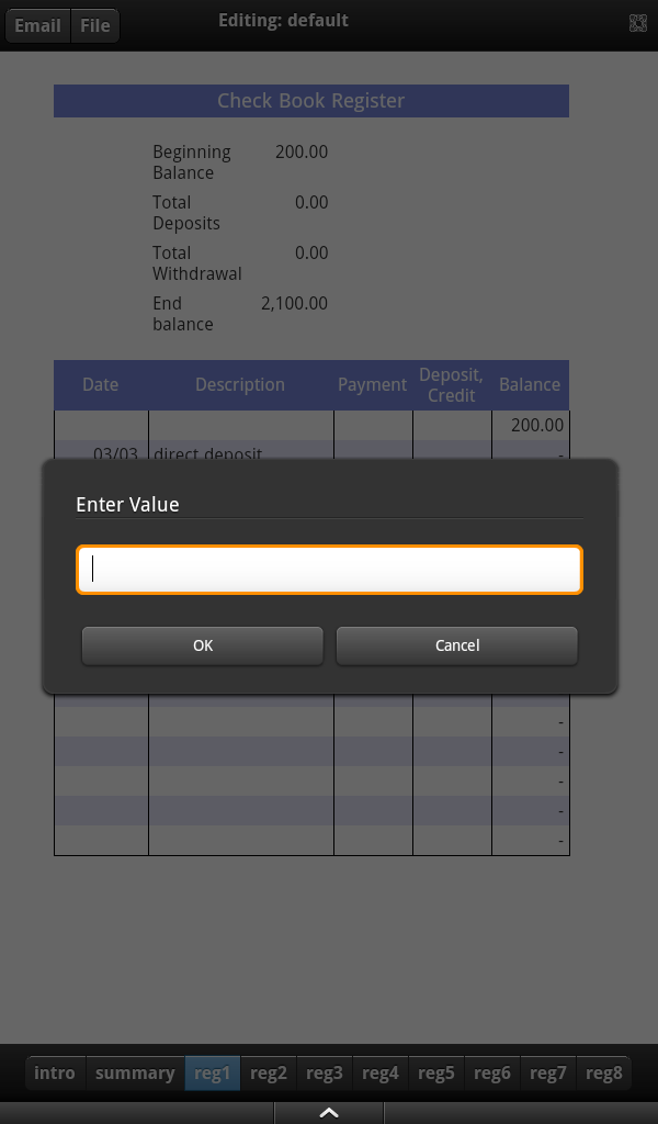 Checkbook Register Pro - App on Amazon Appstore