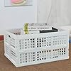 Amazon.com: Begale 32 L Plastic Foldating Storage Basket, 3-Pack ...