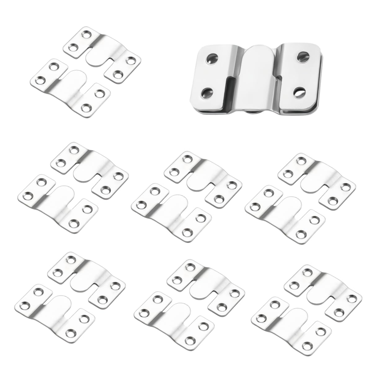 30 Pieces Z Clip Interlocking Bracket - Wall Flush Mount Picture ...