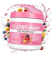 Amazon.com: Flat Tummy Pre Workout Powder for Women – Energy, Endurance ...