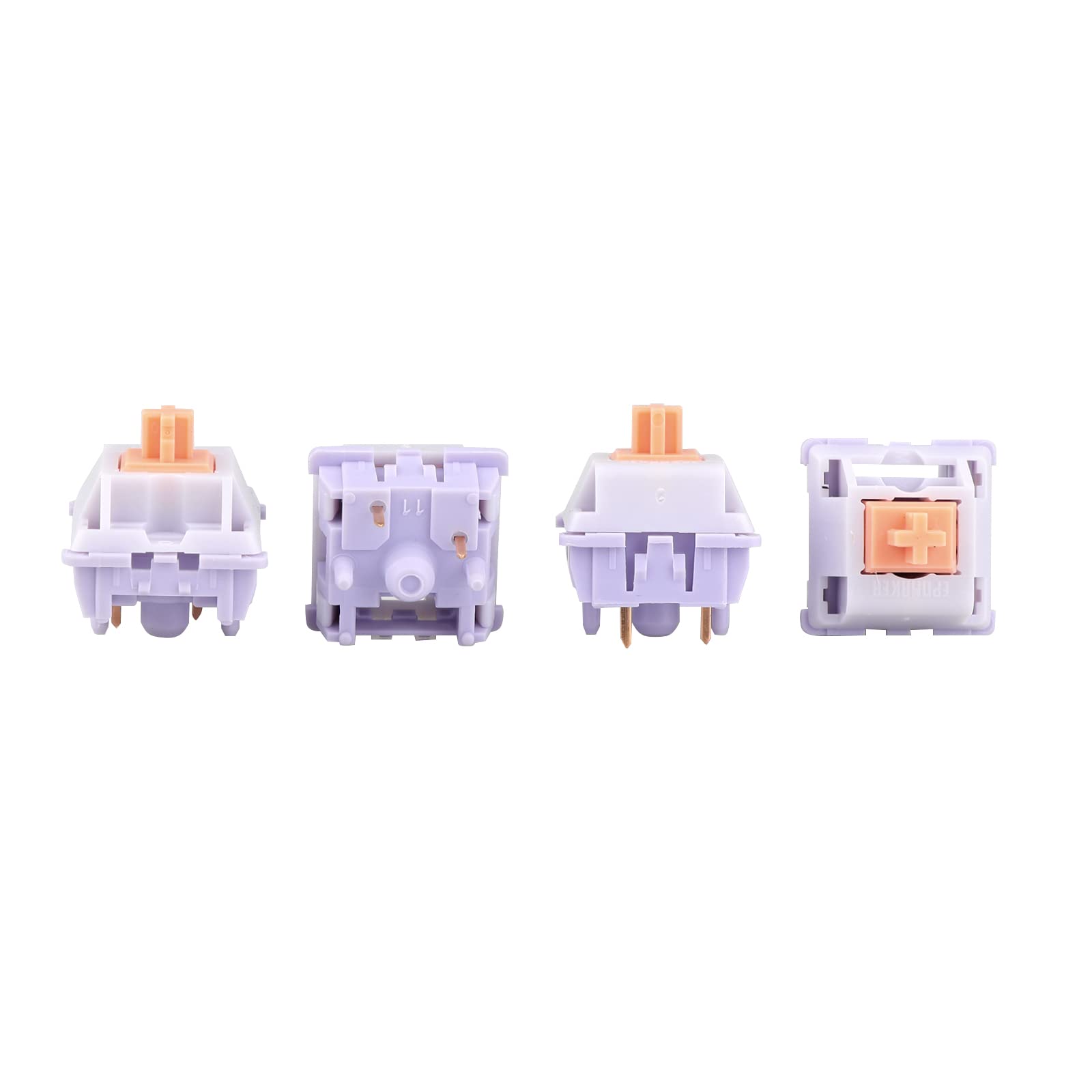 Snapklik.com : EPOMAKER Wisteria Tactile Mechanical Keyboard Switches ...