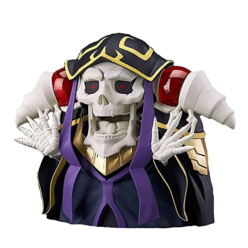 Overlord Anime Figure Characters Ainz Ooal Gown PVC 10CM Q Version ...